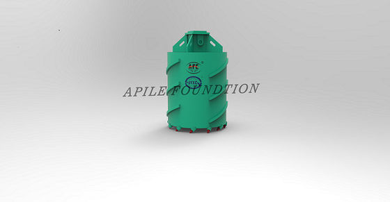 Coal Mining Gravel Grab Core Barrel Drilling With Round Shank Chisel