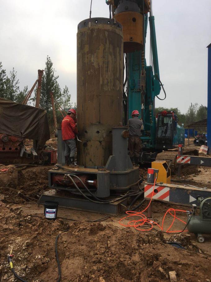 Pdt100 Hydraulic Casing Puller , Pipe Pulling Machine