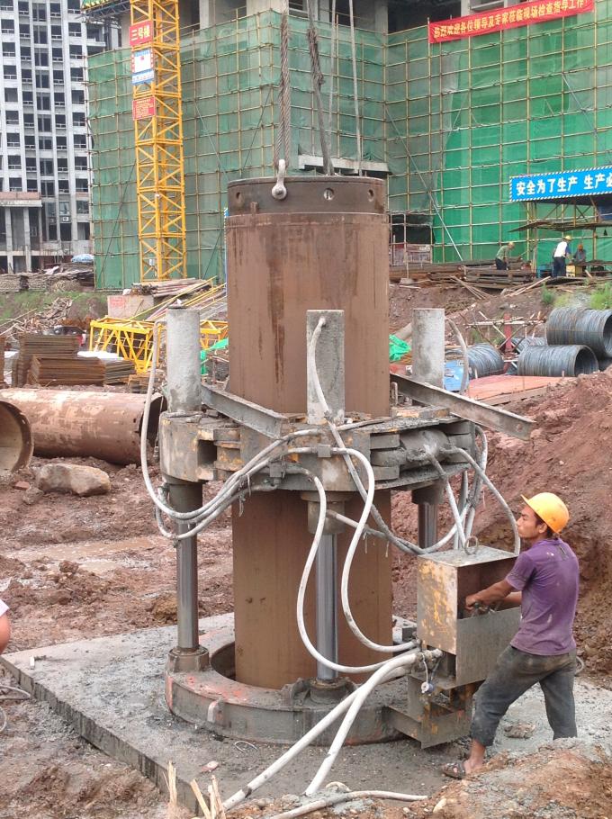 PDI Two Pillar Hydraulic Casing Extractor For Drilling Casing Construction