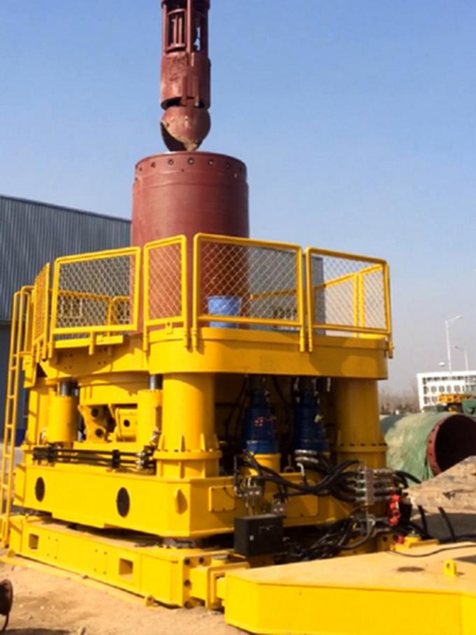 Fully Hydraulic Rotary Casing Rotator Drilling Rig