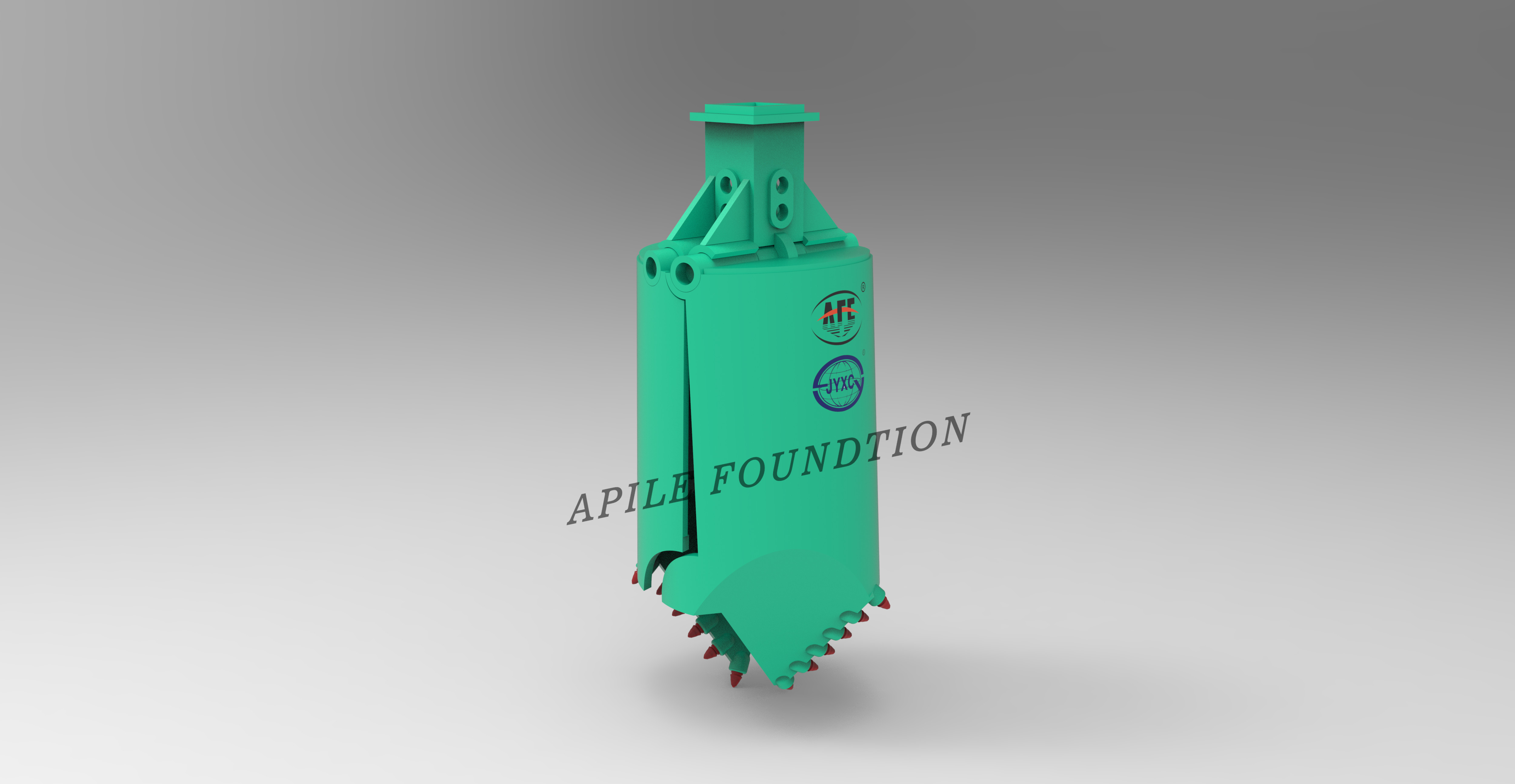 Apfbh-R Half Joint Drilling Buckets Rock Piling